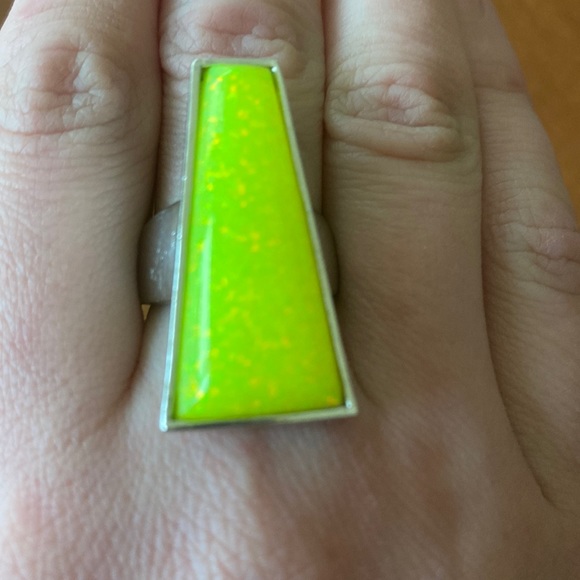 Krush Kandy | Jewelry | Krush Kandy Sterling Silver Neon Ring Size 6 ...